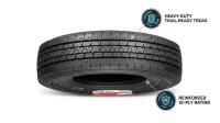 China Radial Heavy Duty Trailer Tires 11R22.5 12R22.5 Semi Trailer Tires for sale