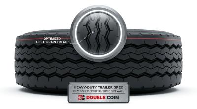 China Heavy Duty Trailer Tires 11R22.5 12R22.5 Radial Tubeless for sale