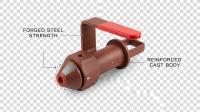 China Casting Container Trailer Twist Locks Red Container Chassis Twist Lock for sale