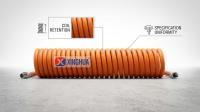 China Air Pipe Trailer Spare Parts Pneumatic Air Brake Spiral Hose for sale