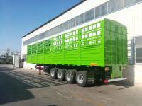 China 4 Axles Bulk Cargo Fence Semi Trailer Durable Good Quality Customer customization Side Panels Can Be Removed for sale
