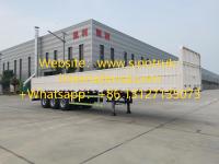 China HEAVY DUTY TRI-AXLE DUMP SEMI TRAILER EQUIPPED WITH FUWA BRAND AXLES AND 12R22.5 VACUUM TIRES WITH 45CBM LARGE CARGO VOLUME for sale
