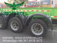 China High-Strength Steel Frame Skeletal Container Semi Trailer with Triple Axle Configuration and ABS Braking System for sale