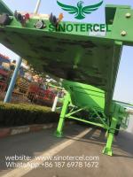 China High-Strength Steel Frame Skeletal Container Semi Trailer with Triple Axle Configuration and ABS Braking System for sale
