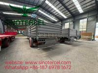 China 3-Axle Fence Semi-Trailer 50-60 Ton Heavy-Duty Type with Tarpaulin Brackets for sale