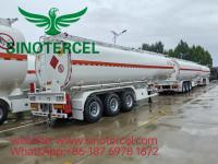 China 45,000 Liters fuel tanker semi trailer for sale