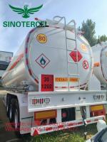 China 45,000 Liters fuel tanker semi trailer for sale