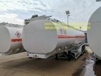 China Semi Tanker Trailer Pentane Semi Trailer 3 axles 30CBM -60CBM Material can be customized for sale
