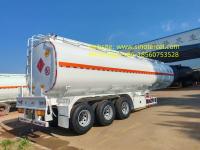 China Semi Tanker Trailer Pentane Semi Trailer 3 axles 30CBM -60CBM Material can be customized for sale