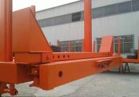 China High Stability Yellow Timber Haul Semi Trailer with Premium FUWA Axles & Heavy-Duty 12.00R20 Tire for sale