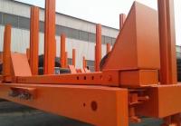 China High Stability Yellow Timber Haul Semi Trailer with Premium FUWA Axles & Heavy-Duty 12.00R20 Tire for sale