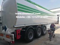 China 40000L-60000L Lpg Semi Tanker Trailer 3 Axles Customized White for sale