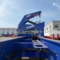 China 3-axle 40ft Side Loader Trailer , Container Side Lifter for sale