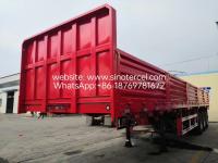 China 3-Axle Sidewall Semi-Trailer 60 Ton Heavy-Duty for sale