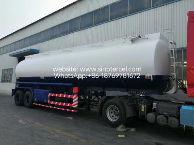China 2 Axle 40000L Fuel Tanker Trailer for sale