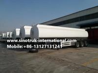 China Semi Tanker Trailer Pentane Semi Trailer 3 axles 30CBM -50CBM Material can be customized White for sale
