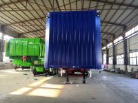 China 3-Axle Side Curtain Semi-Trailer for sale