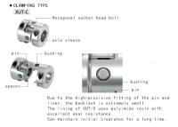 China Automotive Parts XUT-C Flexible Coupling - Cross Joint Type - Clamping Type for sale