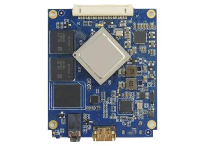 China Green or Blue Customized Epoxy Resin Rigid PCBA Circuit Board with Mechanical Rigidity for sale