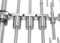 China MS Series Ball Screws with C3 Lead Accuracy and Unfinished Shaft Ends for sale