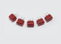China Customized Red IDC Socket, 90° DIP Connector for Reliable Board-to-Board Links for sale