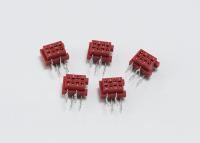 China Customized Red IDC Socket, 90° DIP Connector for Reliable Board-to-Board Links for sale