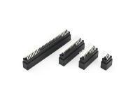 China 2.54mm Pitch EDGE CARD Connector with 90° Gold Finger Slot for Secure PCB Connections for sale
