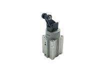 China 1.0MPA Applicable Precise Positioning Stop Cylinder for Automated Systems Diagonal Cut Internal Thread Design for sale