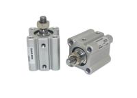China High Precision Compact CQS Cylinders for Tight Spaces Single Rod Double Action Magnetic for sale