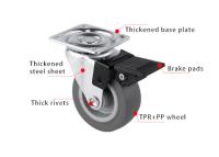 China Light Industry Multi-Directional Casters: 1.5