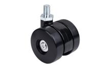 China 2 Inch Universal Caster Wheels for Office Equipment Smooth Rolling Mobility for sale