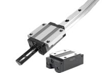 China Roller linear guide MSR45E flange type， The slider has high straightness and interchangeability. for sale