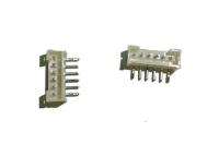 China Precision 2.0mm Chip Socket Wafer Connector with Single Row Plug-in 90-Degree Terminal Contacts Vertical Pin Socket for sale