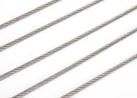 China Silver Stainless Steel Wire Rope Secure Locking Buckles Pull Ropes and Eyelet Terminals for Ultimate Safety for sale