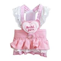 China Breathable Denim Princess Harness Dress - Spring Summer Outfit for Small Dogs, Poodle Pomeranian Bichon Puppy for sale