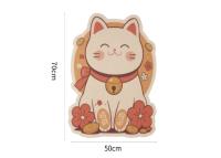 China 120g/134g/110g/100g Polyester Jumbo Wall-Mounted Cat Scratching Panel Cartoon Fabric Protector for Sofa Furniture for sale