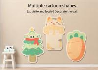 China 120g/134g/110g/100g Polyester Jumbo Wall-Mounted Cat Scratching Panel Cartoon Fabric Protector for Sofa Furniture for sale