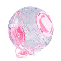 China Transparent Syrian Hamster Exercise Ball Portable Running Wheel Toy For Gerbils, Small Pets for sale