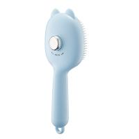 China Pet Deshedding Brush for Cats and Dogs with No-Pull Massage for sale