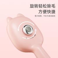China Pet Deshedding Brush for Cats and Dogs with No-Pull Massage for sale