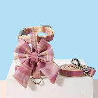 China Adjustable Cat Harness Leash Set with JK Skirt Design for sale