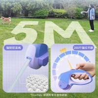 China Retractable Dog Leash for Small Medium Dogs 3m 5m Auto Reel Shock Absorbing for sale