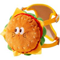 China Hamburger Fries Pet Chest Harness Adjustable for Dogs Cats Sizes S M L XL for sale