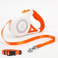 China Light-Triggered Automatic Dog Leash with Glow in Dark for sale