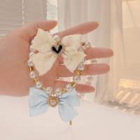 China Pearl Cat Collar with Bow Pendant for Cats and Dogs for sale