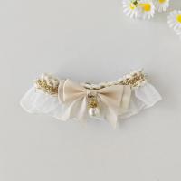 China Adjustable Lace Pet Bib Collar Scarf for Cats Dogs for sale