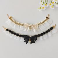 China Adjustable Lace Pet Bib Collar Scarf for Cats Dogs for sale