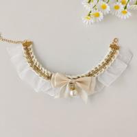 China Adjustable Lace Pet Bib Collar Scarf for Cats Dogs for sale