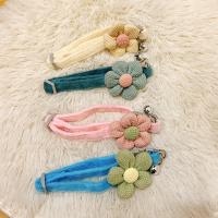 China Adjustable Flower Bow Cat Collar for Kittens and Small Dogs for sale