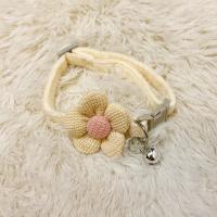 China Adjustable Flower Bow Cat Collar for Kittens and Small Dogs for sale